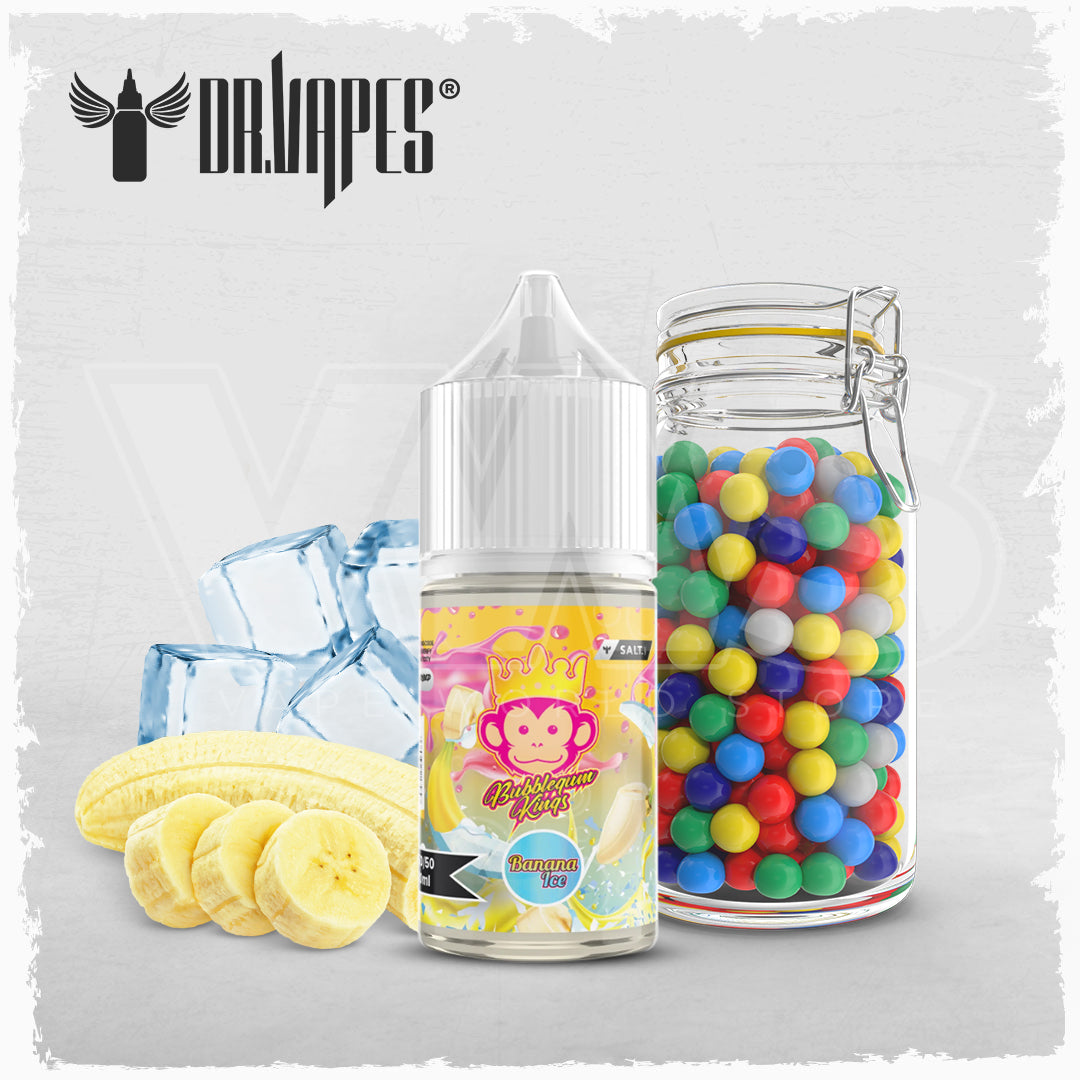 Dr Vapes - Bubble Gum Kings Banana Ice Salt Nic – Vape World Store