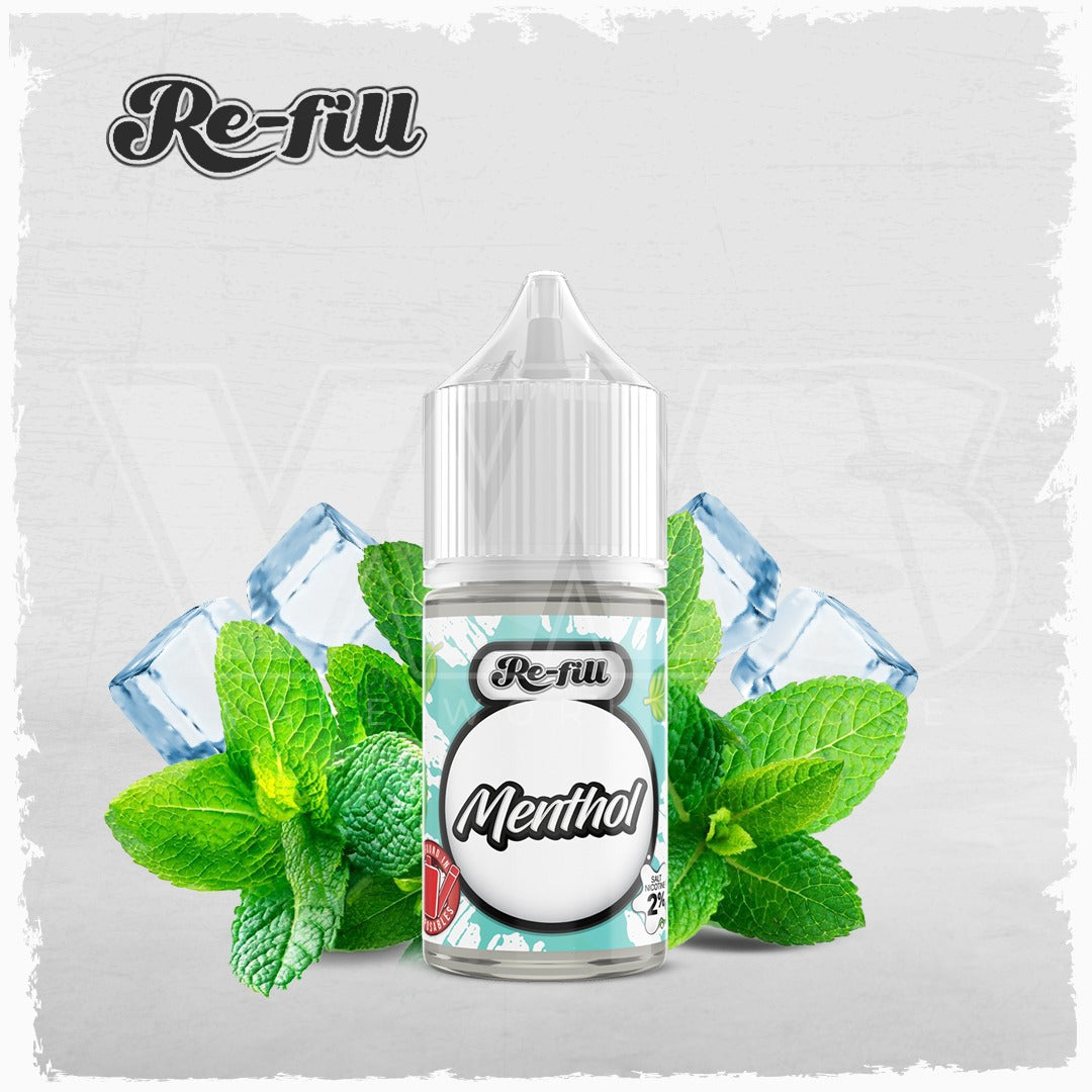Refill - Menthol Salt Nic – Vape World Store