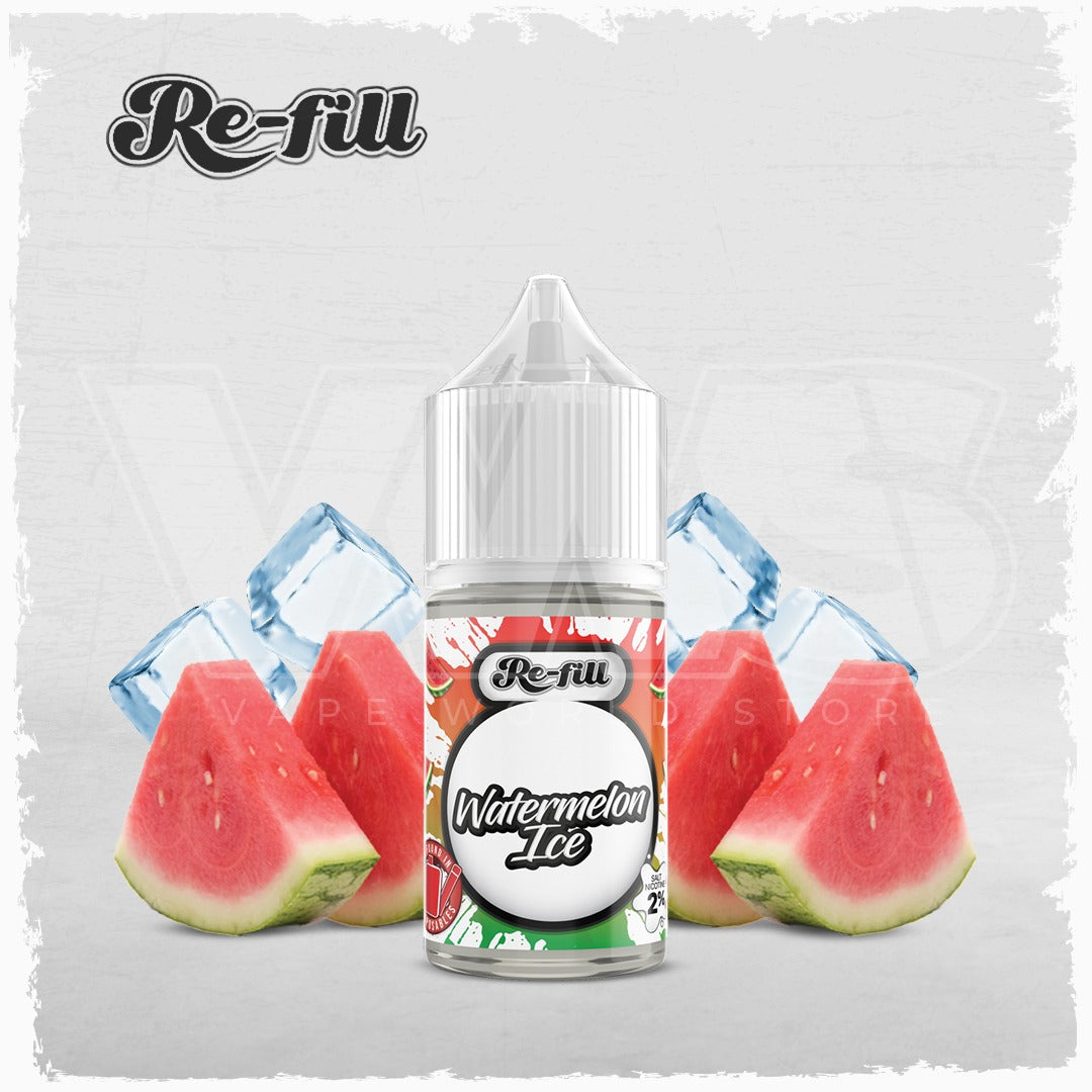 Refill - Watermelon Ice Salt Nic – Vape World Store