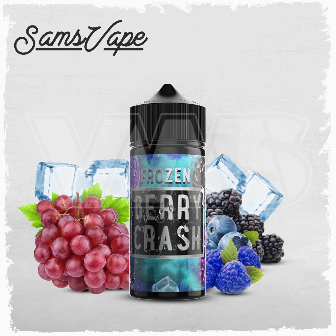 Sams Vape - Frozen Berry Crash - 120ml – Vape World Store