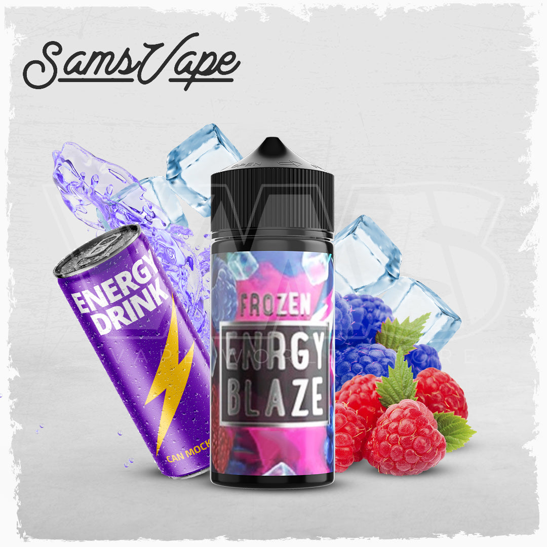 Sams Vape - Frozen Energy Blaze High Nic 120ml – Vape World Store
