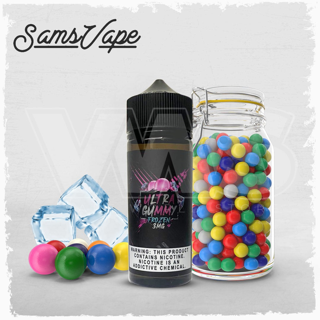 Sams Vape - Frozen Ultra Gummy - 120ml – Vape World Store